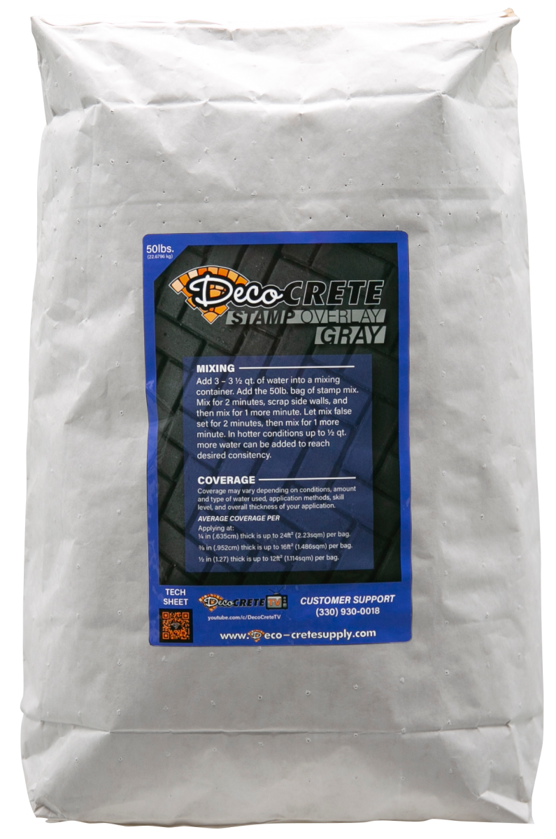 Deco-crete Trowel Overlay | Foxcrete Supply